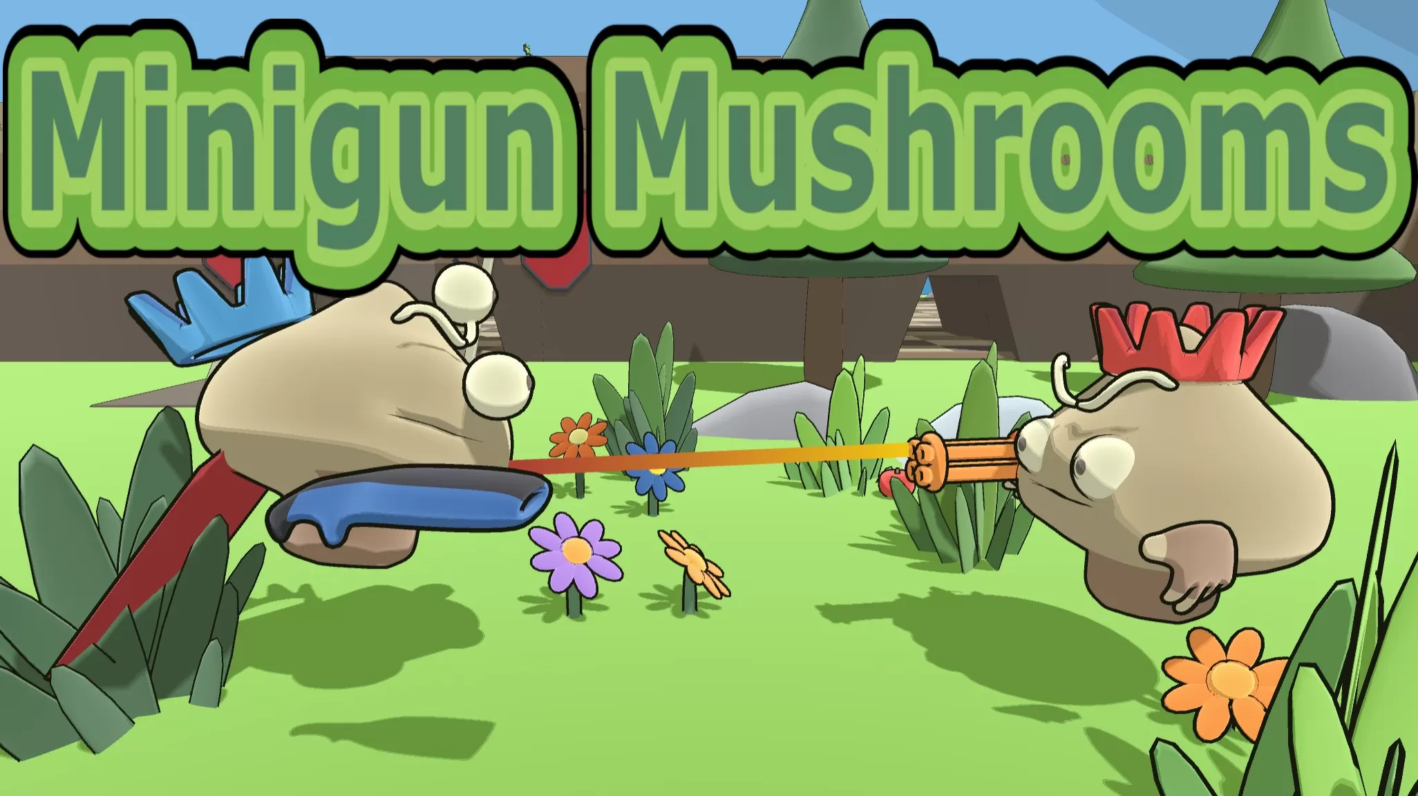 Minigun Mushrooms | Instantly Play Games Online for Free!